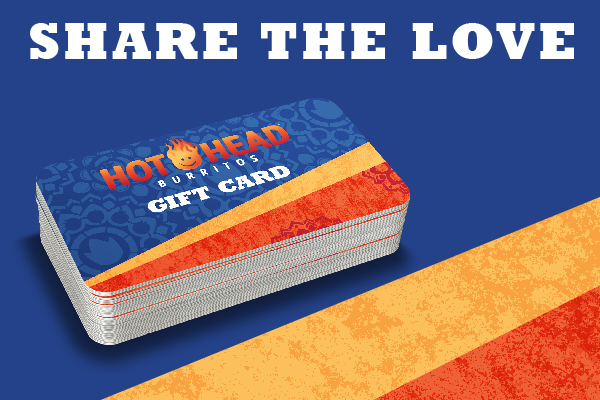Order Gift Cards - Hot Head Burritos